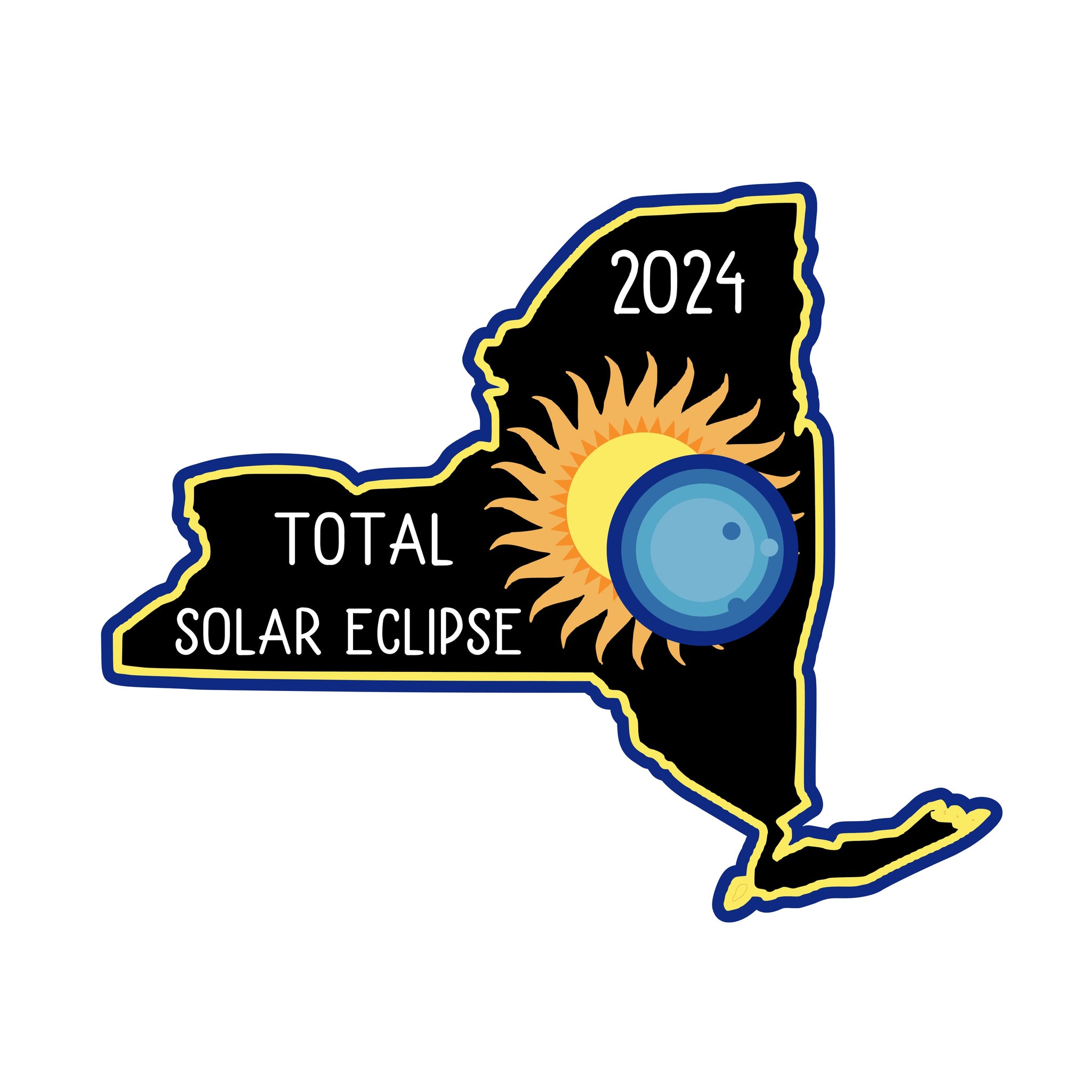 State Total Solar Eclipse Patch – Girls Love Scouting
